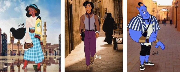 Artist Restyled Disney Characters Outfits Into Into Regular Streetwear ...