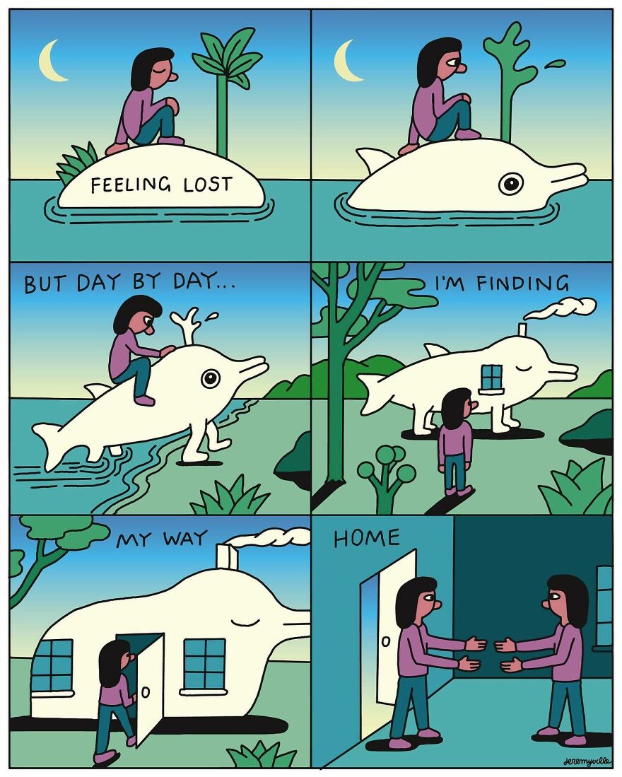 30 Comics Providing Solace for Those Facing Tough Times by Jeremyville ...