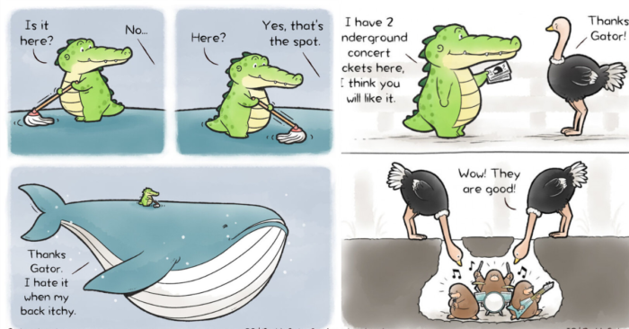 latest collection of 30 Buddy Gator comics! - Troublism