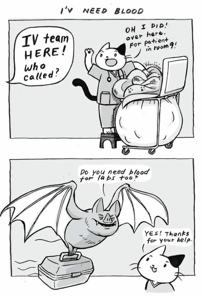 23 Comics That Capture the Everyday Life of an ICU Nurse" by Kitty Moon ...