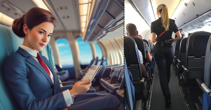 Flight Attendant Came up to Me and Said, ‘Stay after Landing Please ...