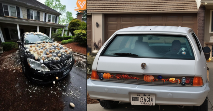 My Neighbor Egged My Car Over Halloween Decorations—You Won’t Believe ...