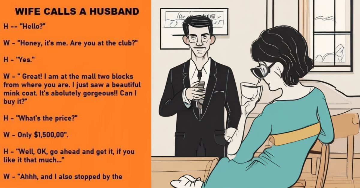 Wife Calls A Husband - Troublism