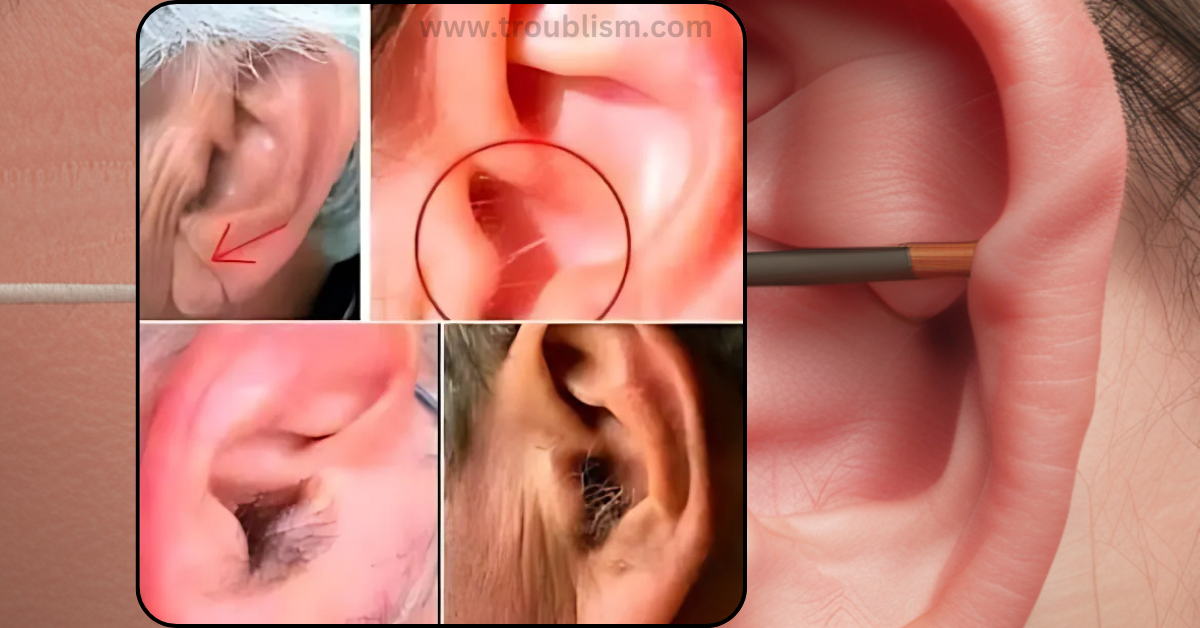 Did you know that if your ear hairs grow it is because