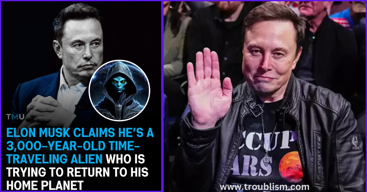 Elon Musk says he’s a 3,000-year old time traveling