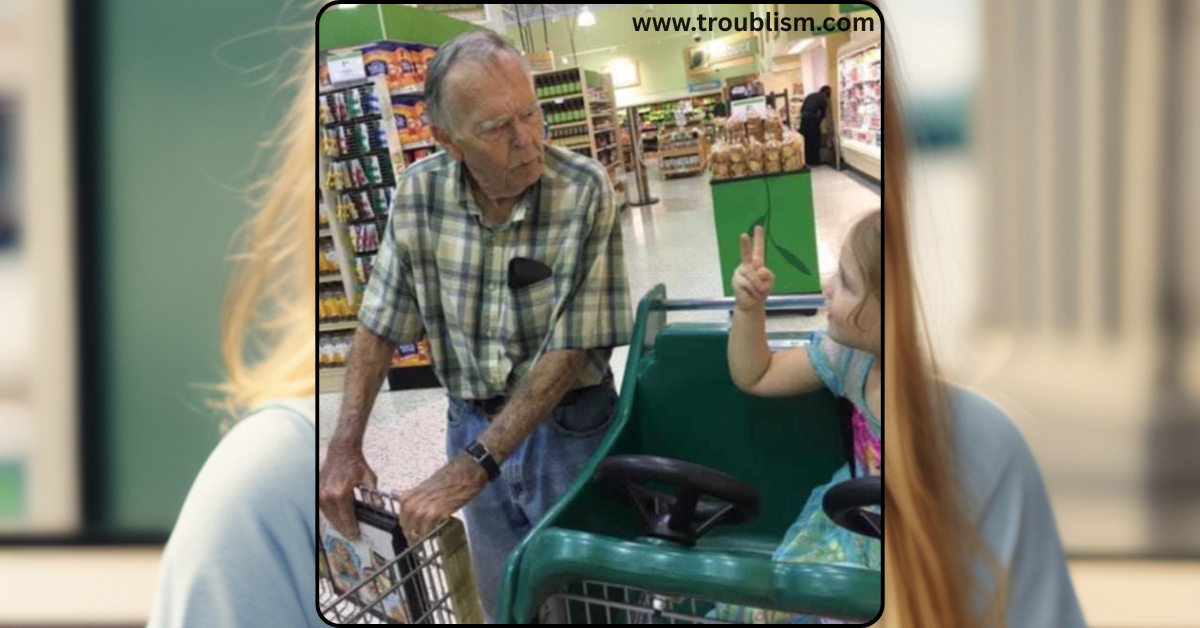 MY DAUGHTER CALLED A STRANGER “OLD” IN LINE