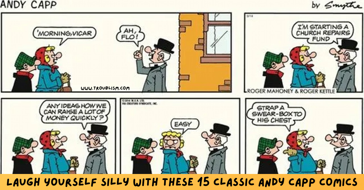 Laugh Yourself Silly with These 15 Classic Andy Capp Comics