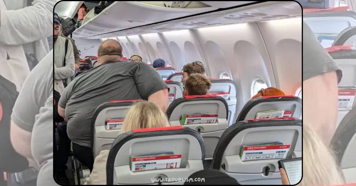 Photo Of Passenger On Flight Goes Viral